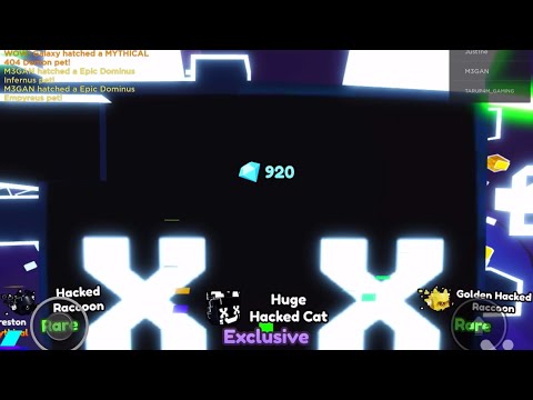 I HATCHED A HUGE HACKED CAT!!! - YouTube