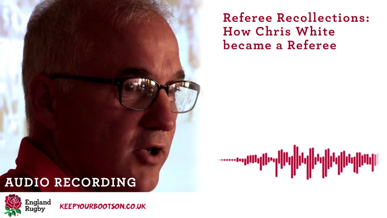How Chris White became a Referee - YouTube