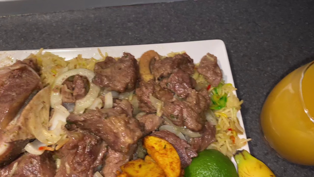 How To Make Somali Bariis; BARIIS IYO MOOS - YouTube