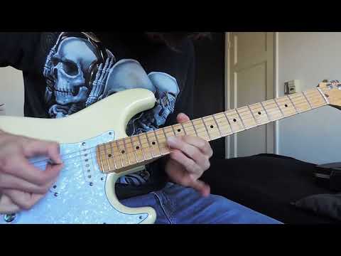 La llave de la puerta secreta (Rata Blanca) solos cover por César Ambrosini