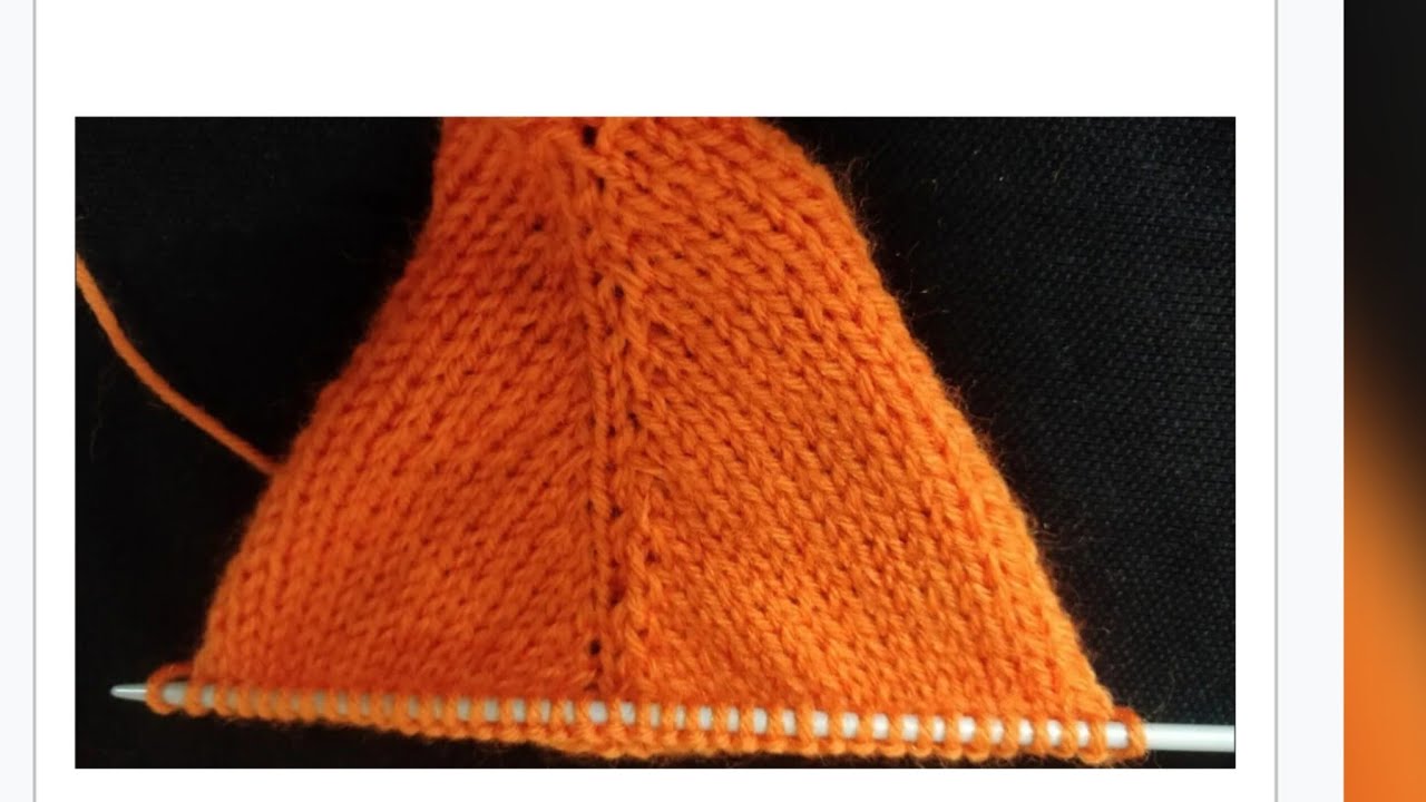 Stitches Increasing Method in Top to Down Sweater/Raglan Knitting design #277 - YouTube