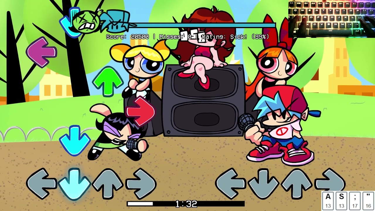 FNF VS Powerpuff Girls DEMO 프나펑 VS 파워퍼프걸 데모 - YouTube