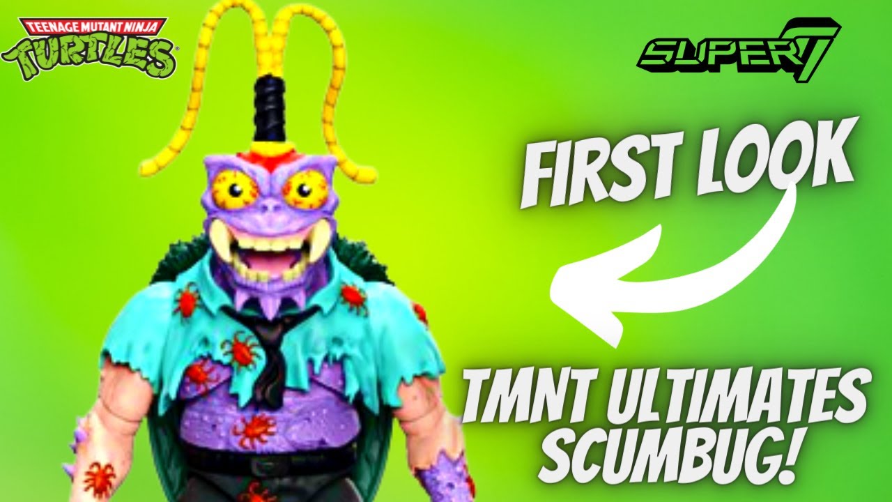 TMNT Ultimates Scumbug Figure First Look!! - YouTube