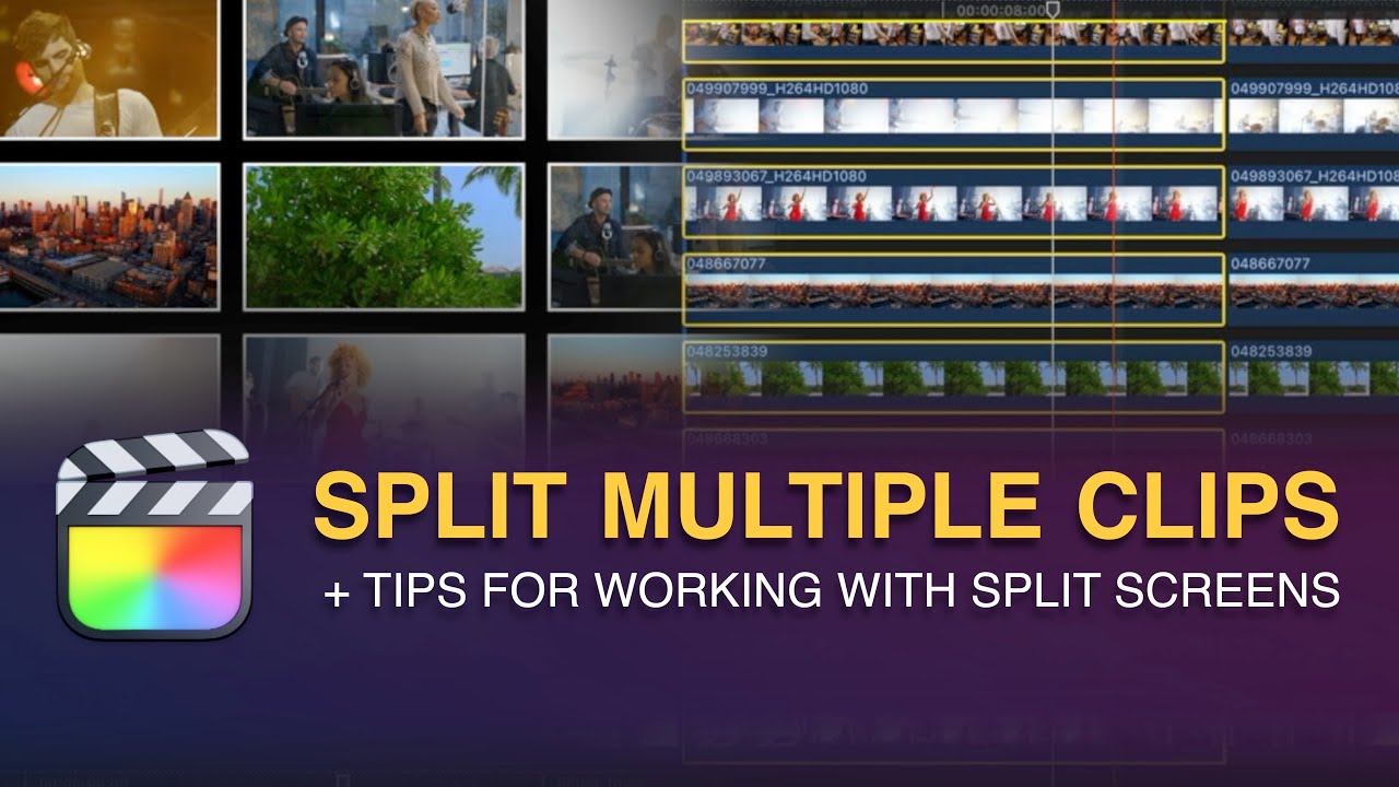 Split Multiple Layered Clips in One Click [+ MANAGE SPLIT SCREENS IN ...