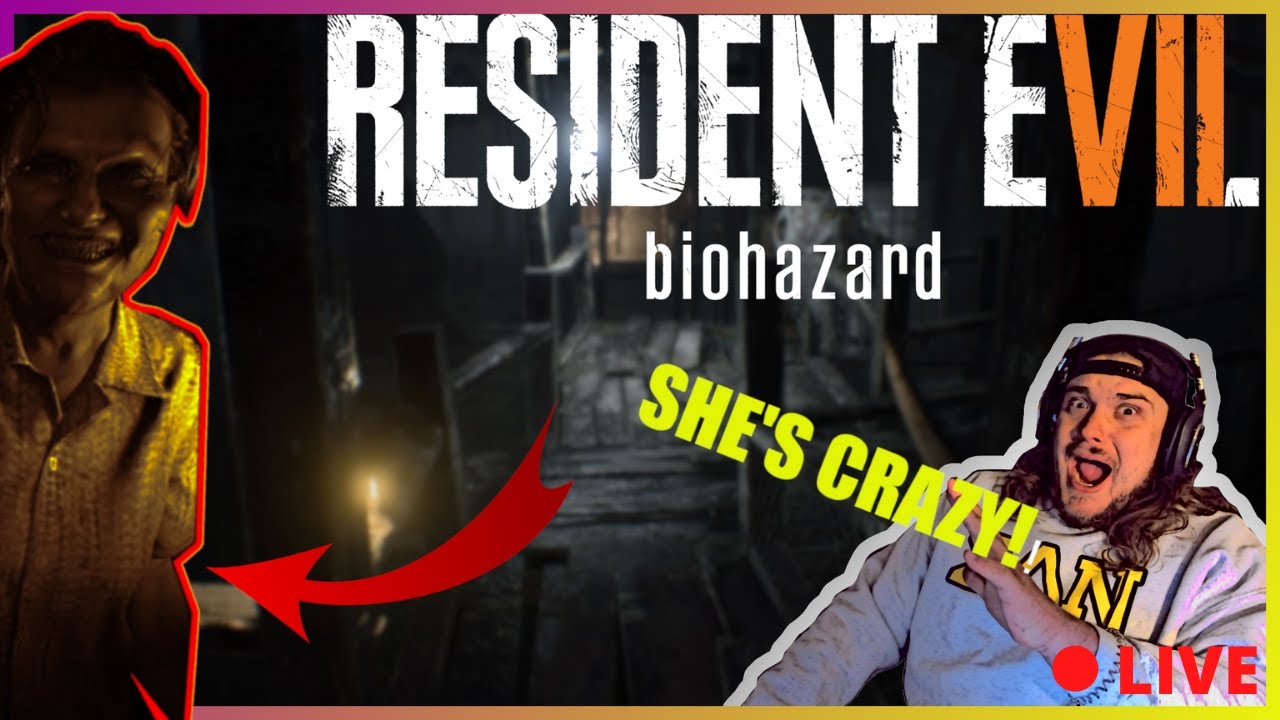 FRIGHT FRIDAY - Exploring the OLD HOUSE - Resident Evil BIOHAZARD - YouTube