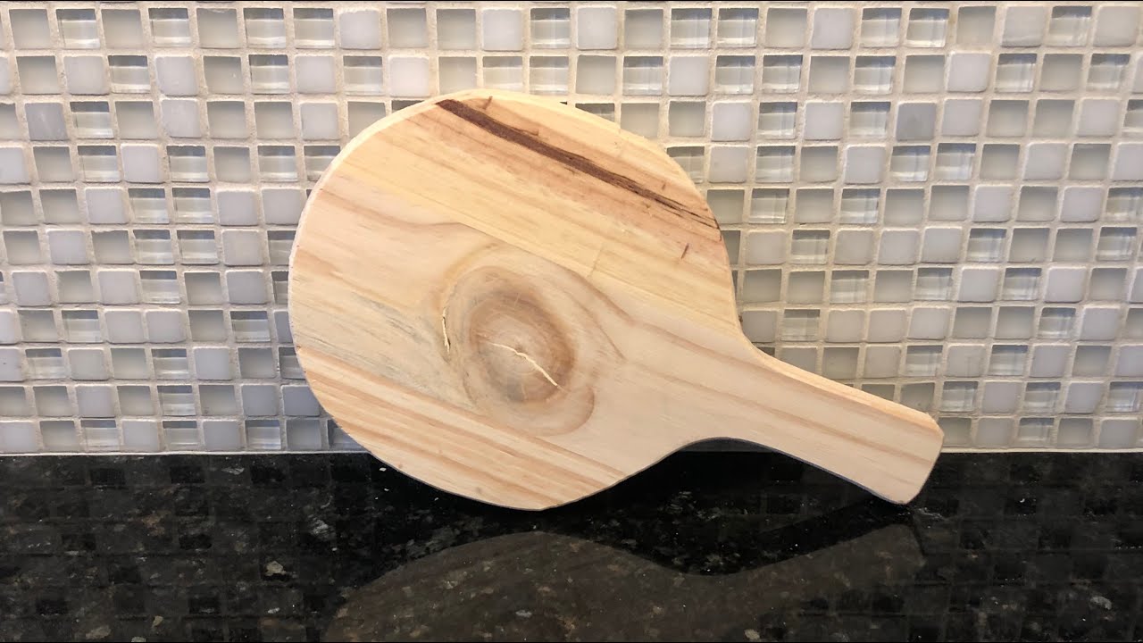 Making a Wooden Ping Pong Paddle #shorts - YouTube