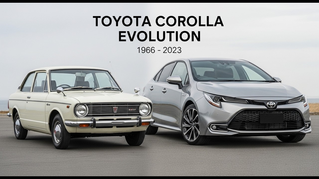 Toyota Corolla Evolution (1966–2023) | Every Generation Explained | 57 ...