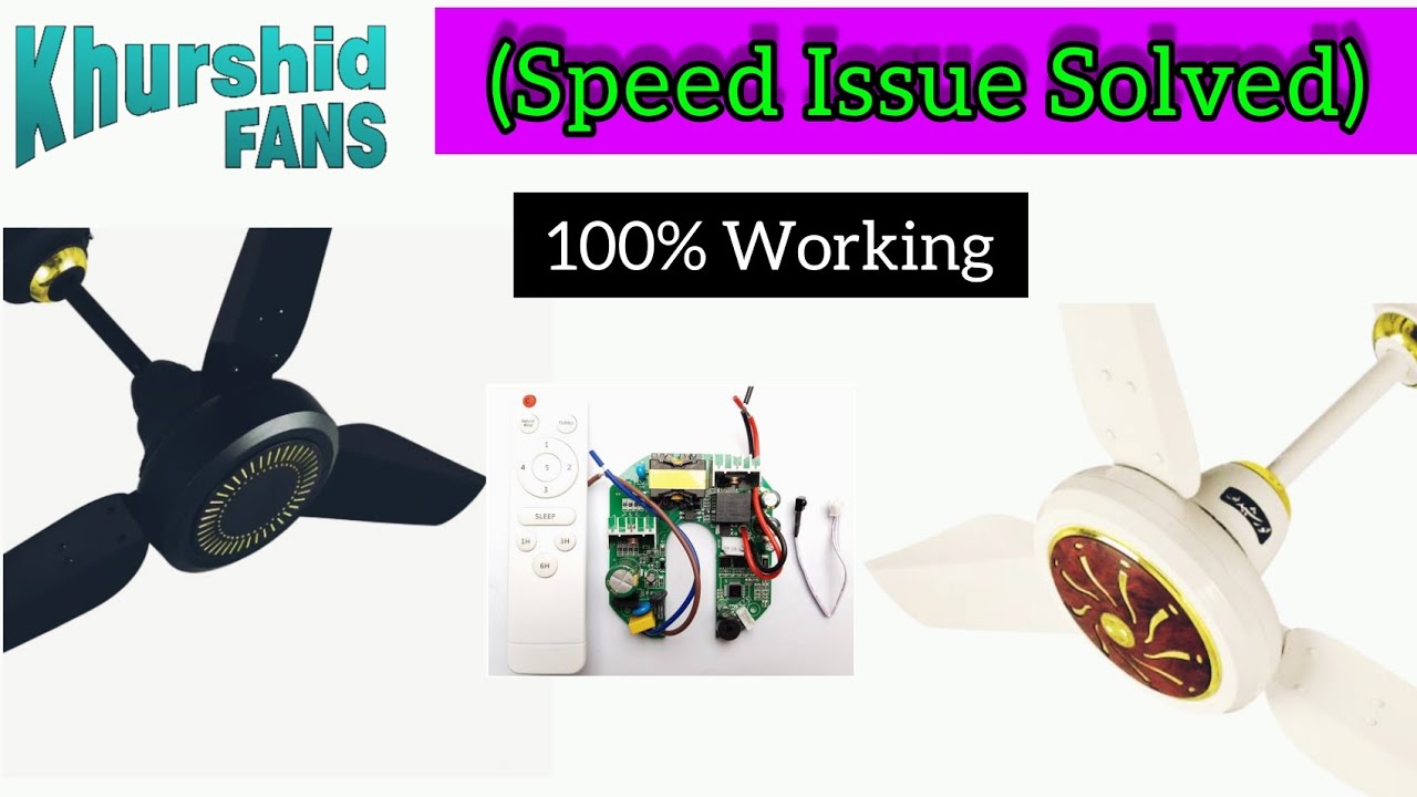 How to increase khurshid fan Speed | Guid | @ceiling fan - YouTube