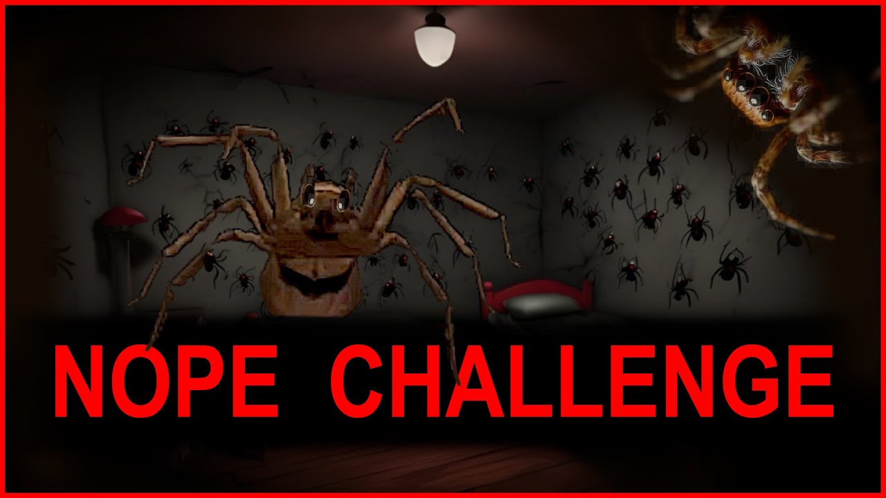 SPIDERS EVERYWHERE | NOPE Challenge VR Horror Part 1 - YouTube