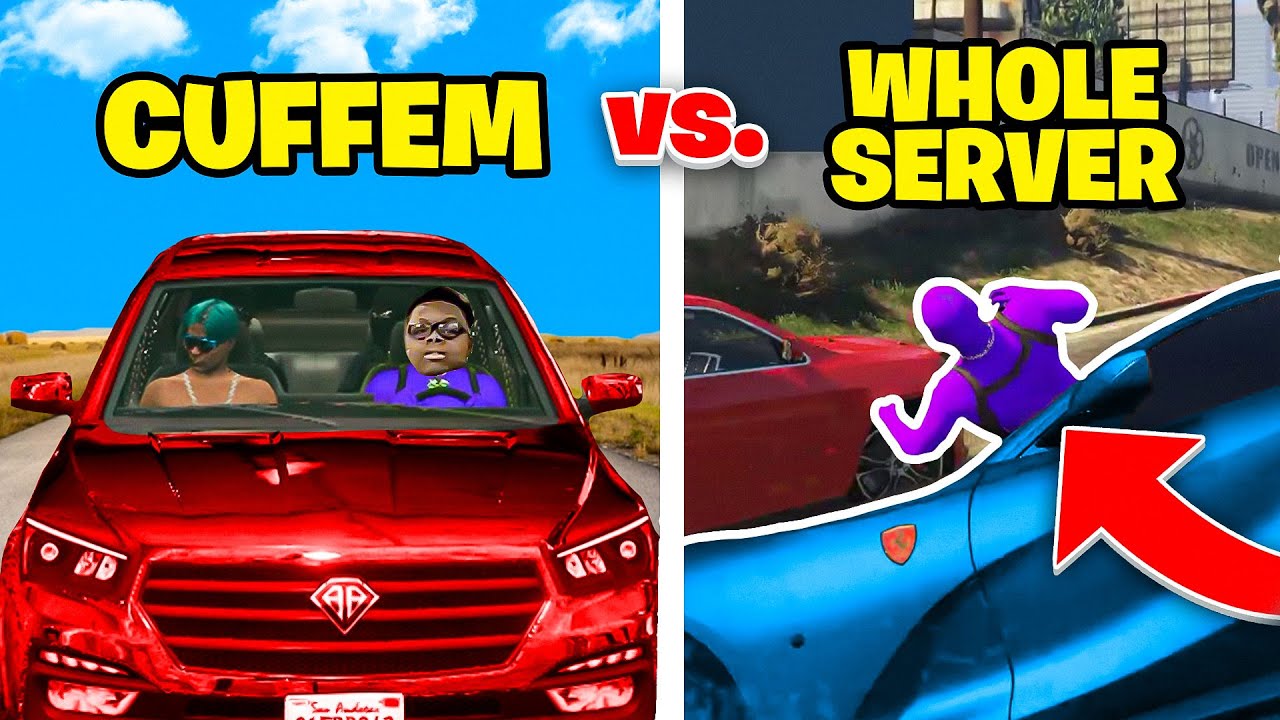 Cuffem tries to survive against EVERYONE at ONCE in GTA RP.. 😳 (SSB ...