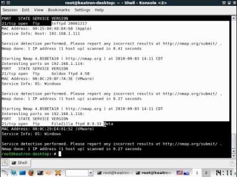 Using bash and nmap - Introduction to bash scripting - YouTube