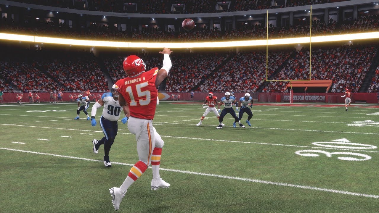 Patrick Mahomes in Madden 18 - YouTube