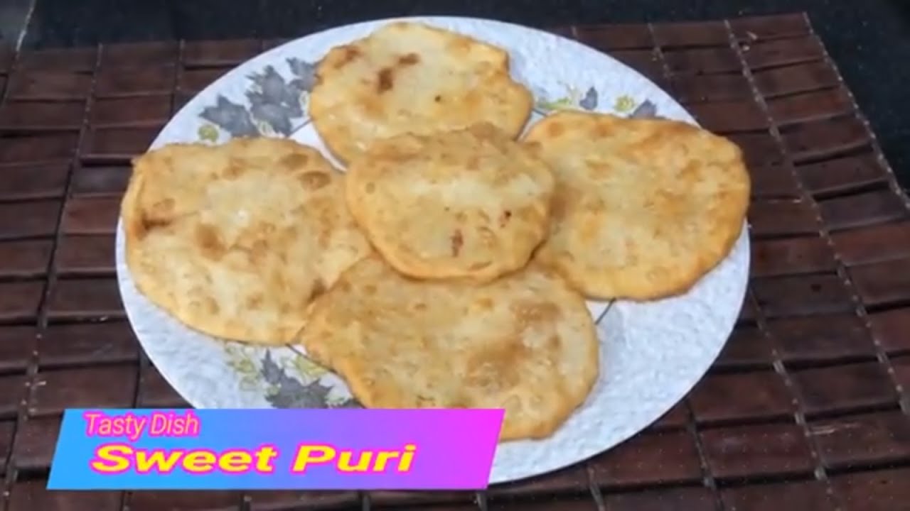 How to Prepare sweet puri recipe video | witty cooking - YouTube