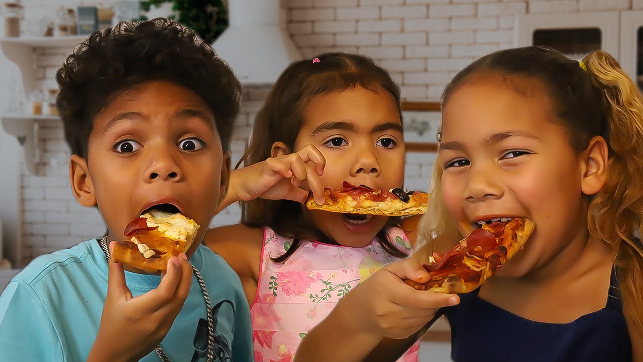 Make Your Own Pizza Challenge 🍕 Epic Kids' Pizza Showdown - YouTube