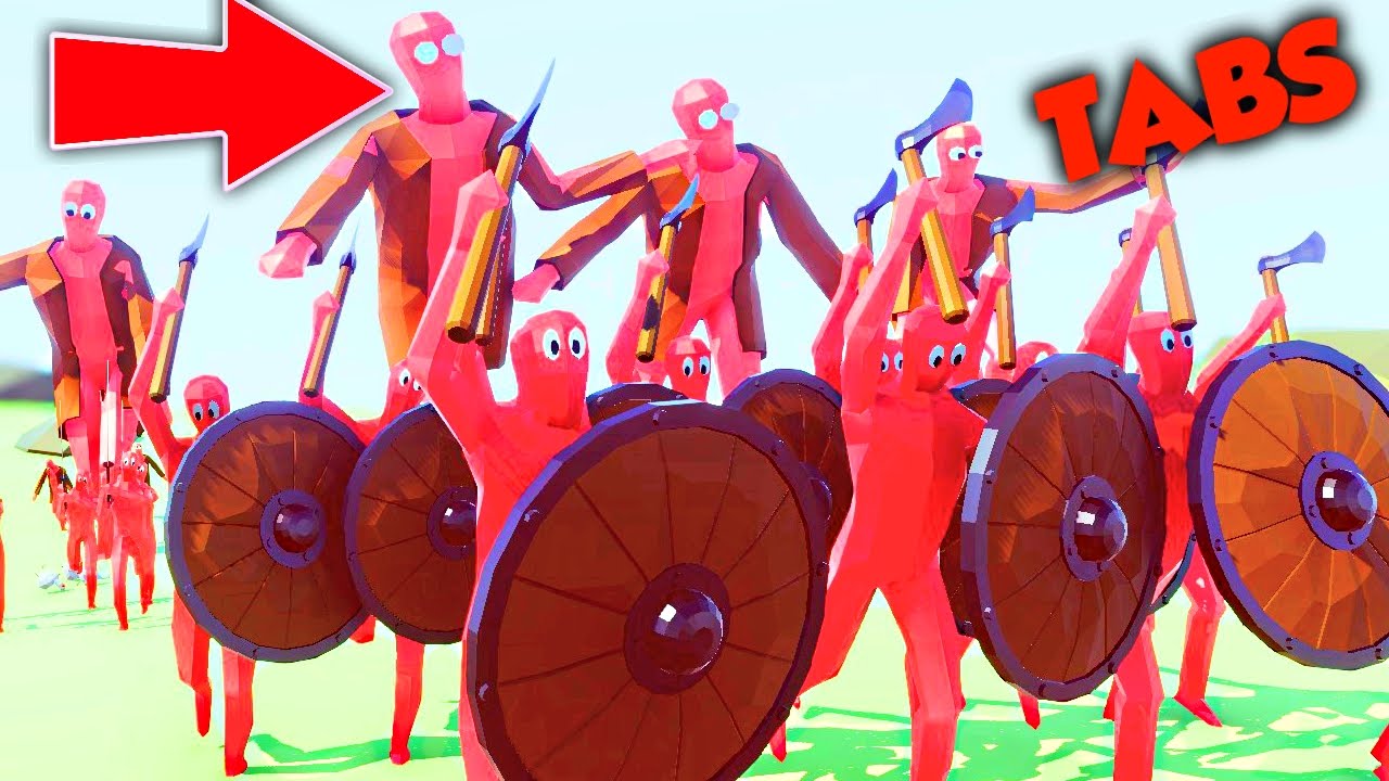 Totally Accurate Battle Simulator - CHICKEN MAN MAN GIANT, VIKING ...