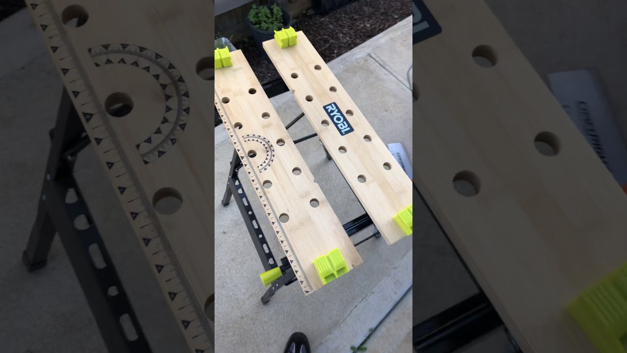 Ryobi workbench from Bunnings. - YouTube