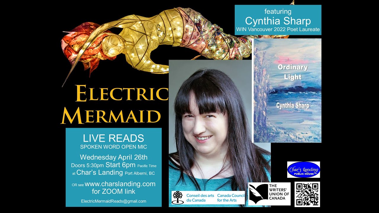2023 04 26 Electric Mermaid: Cynthia Sharp @Char's - YouTube