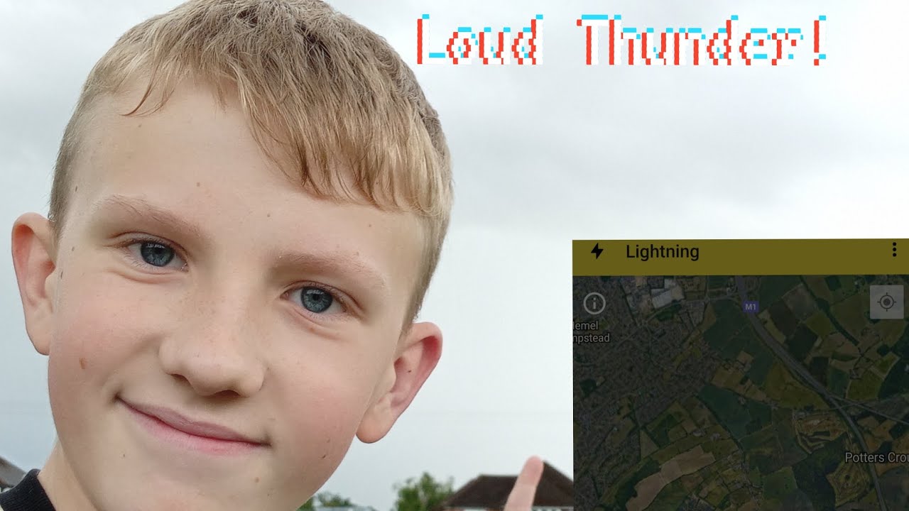 Really Loud Thunder! Thunderstorm!!!⛈️⛈️⛈️🌩🌩🌩 - YouTube