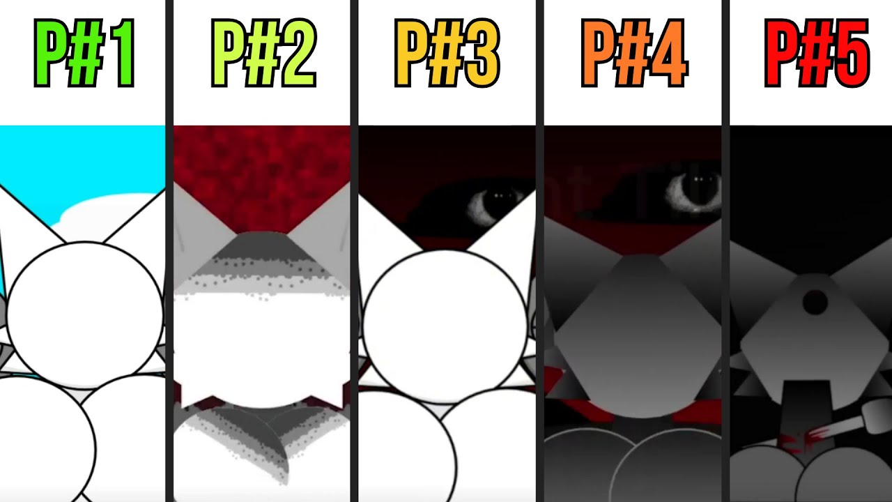 Phase 1 VS Phase 2 VS Phase 3 VS NEW Phase 4 VS Phase 5 in Incredibox ...