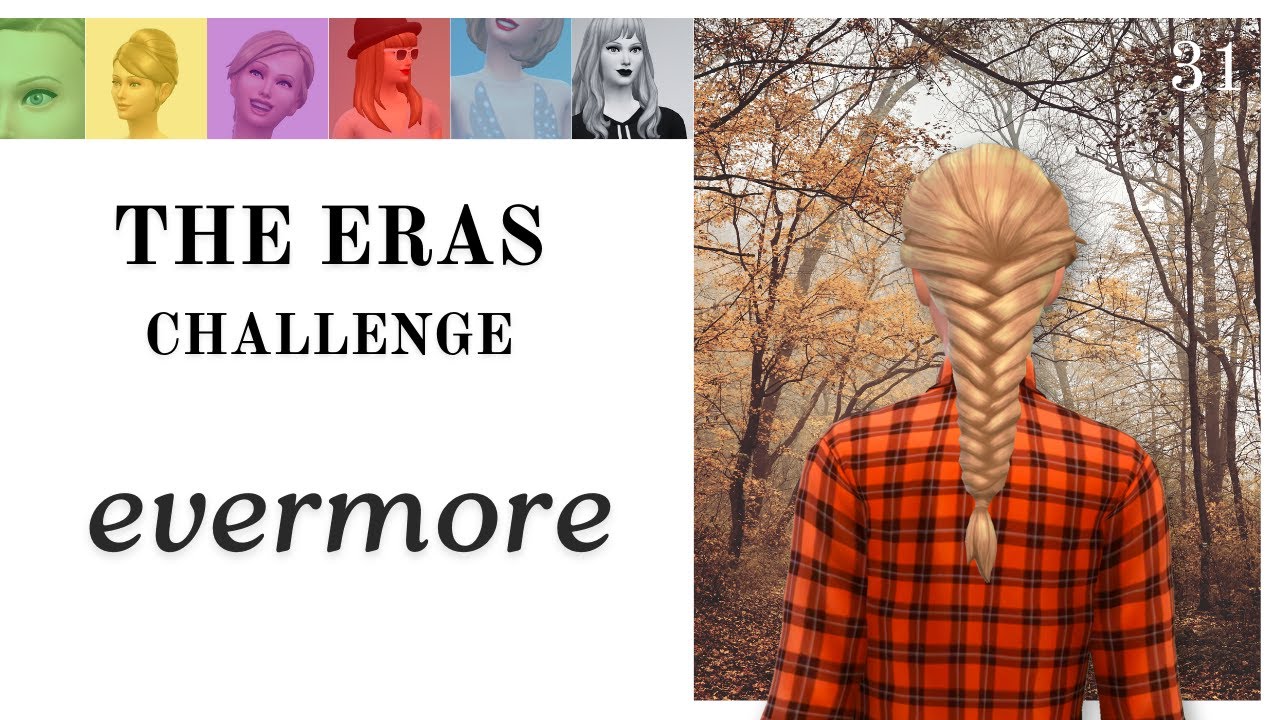 Desafios Evermore: promessa é dívida! (SPOILER: SURTEI REAL!) | The Eras Challenge | The Sims 4 ...