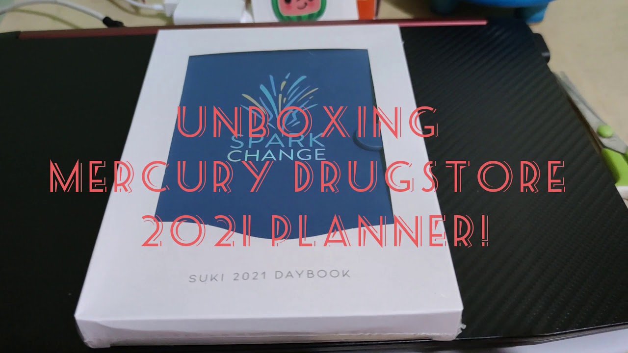 Mercury Drugstore Planner 2021 Suki Daybook| Unboxing - YouTube