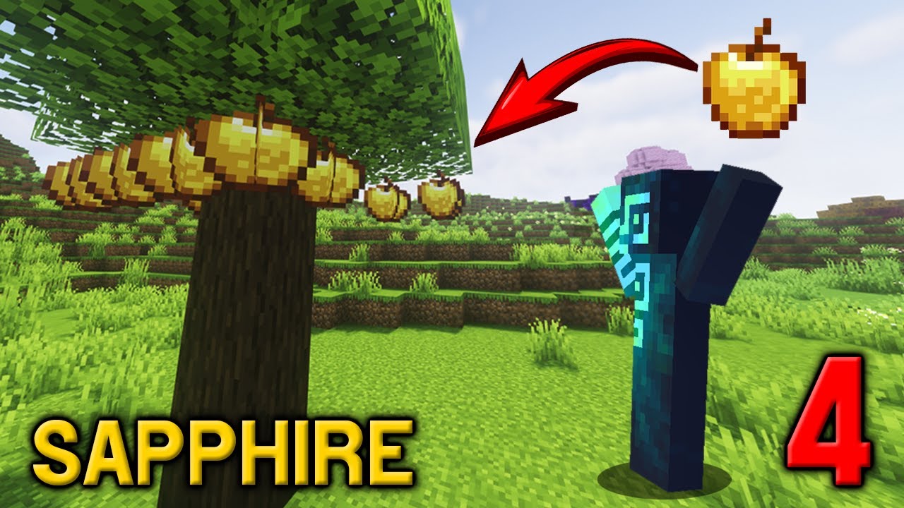 Minecraft Let's Play - Sapphire Survival 4 Qism O'zbekcha minecraft # ...