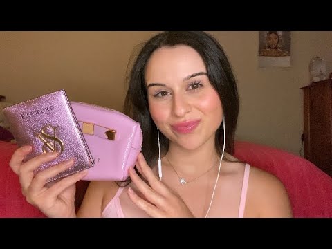 ASMR Pink Triggers 🎀 (soft spoken, tapping, sound assortment) 🩷 - YouTube