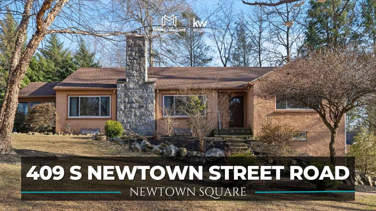 HOME FOR SALE: 409 S Newtown Street Road, Newtown Square, PA 19073 ...
