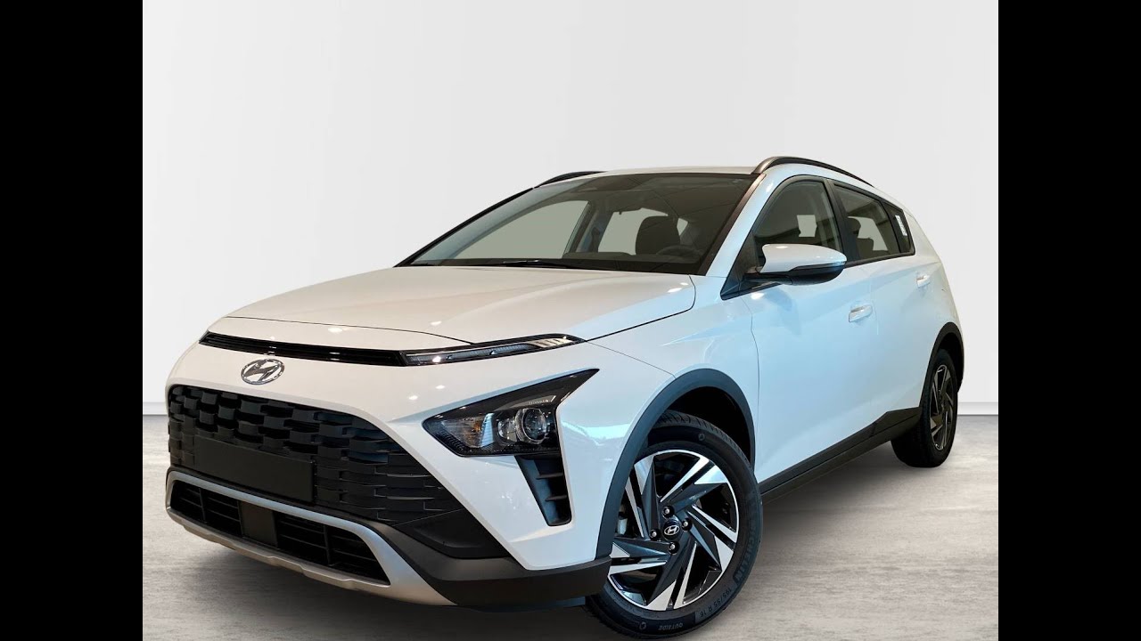 Hyundai BAYON ATLAS WHITE 1.0 TGDI 100CV 48V MAXX - YouTube