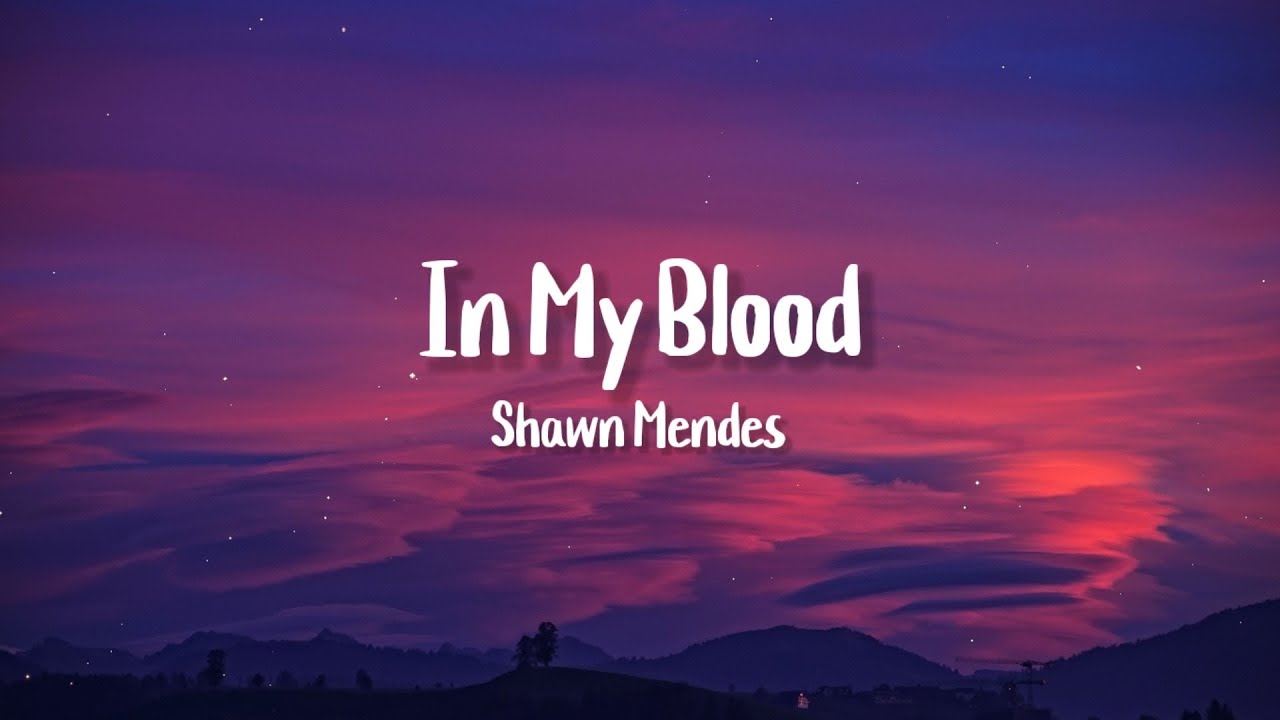 Shawn Mendes - In My Blood ( Lyrics ) - YouTube