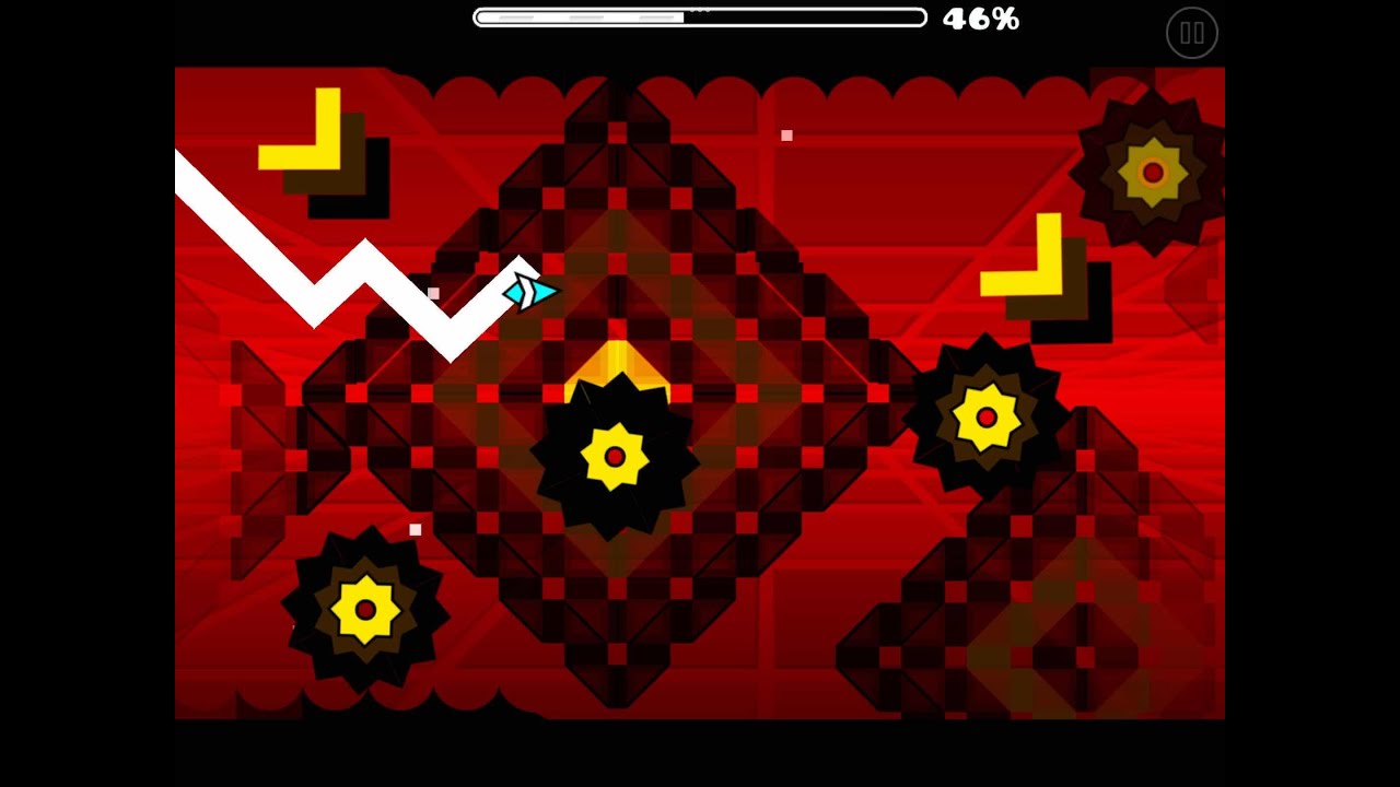 Nine circles 80% (Hard demon) gd 2.2 #gd #geometrydash - YouTube