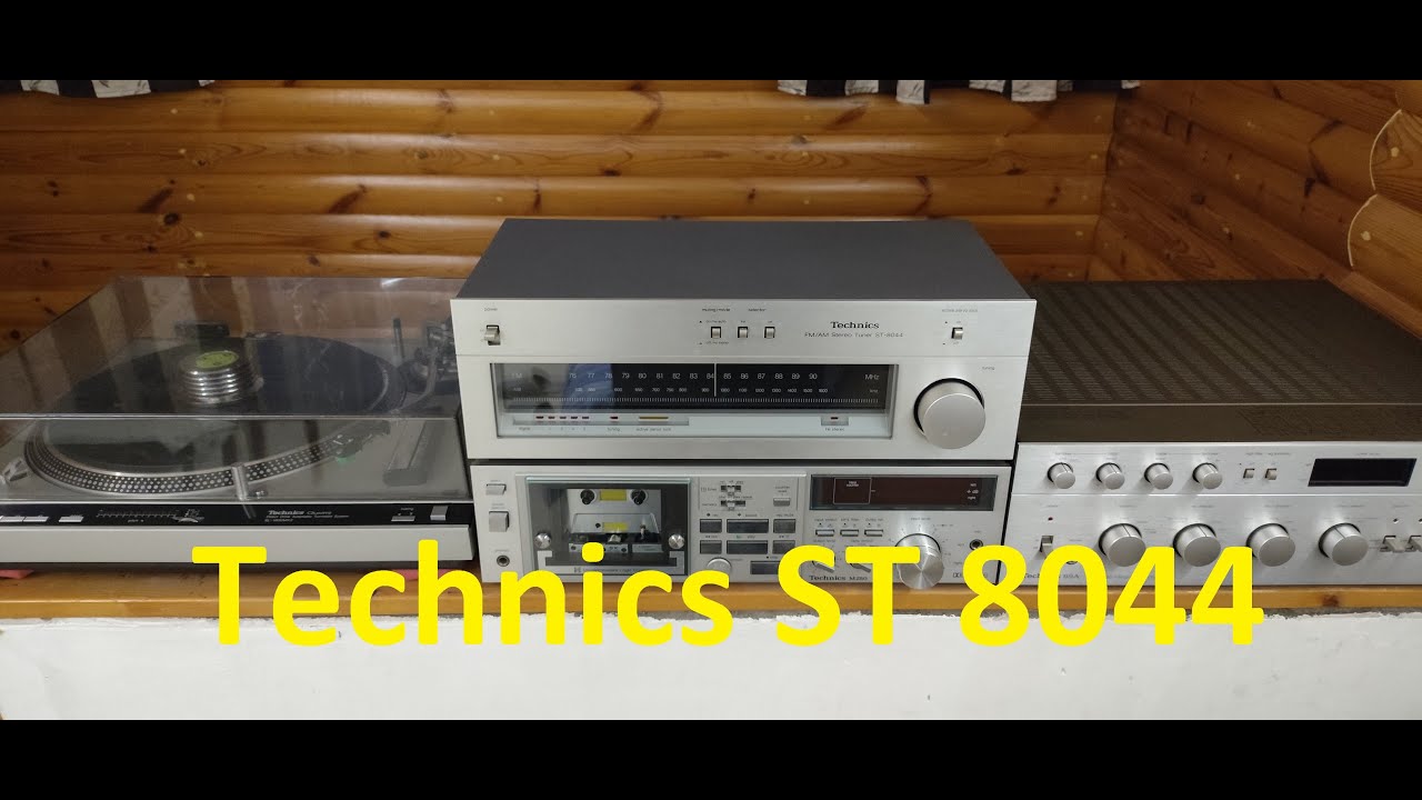 Тюнер Technics ST 8044 + Bluetooth - YouTube