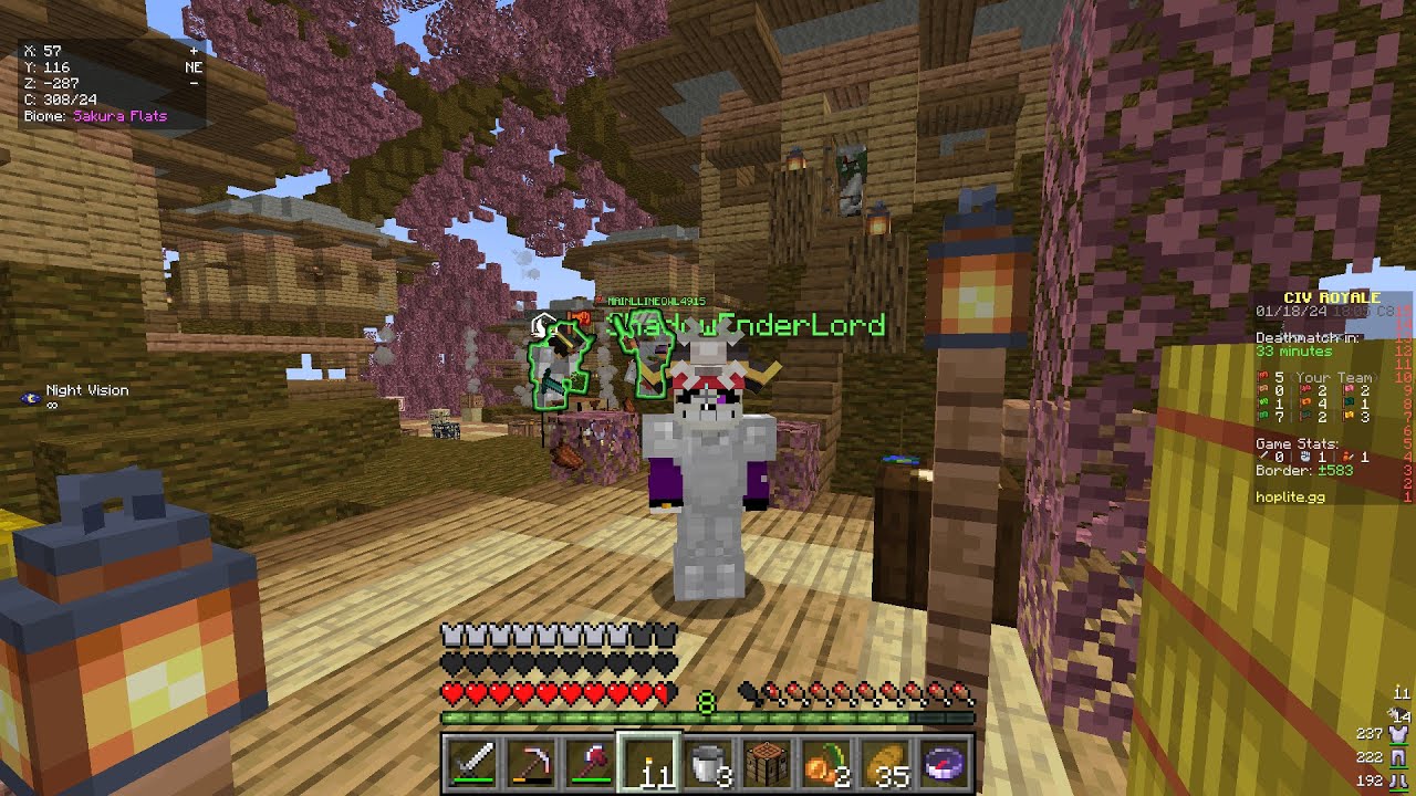 Shadow playing Minecraft Battle Royale - YouTube