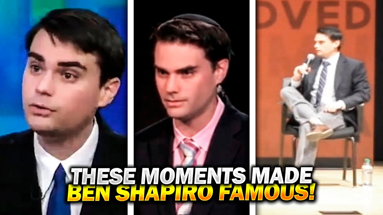 The Moments That Made Ben Shapiro Famous! - YouTube