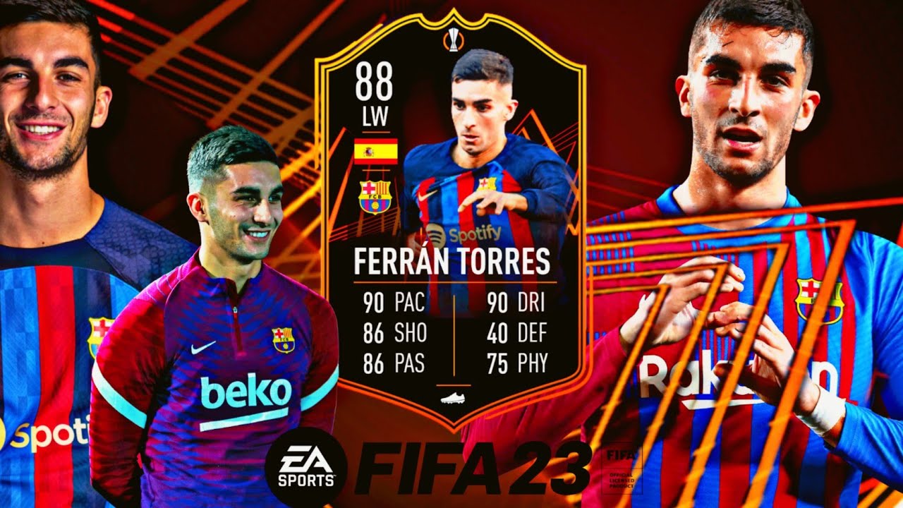 FERRAN(DO) TORRES!😉🇪🇸 - 88 RATED UEFA EUROPA LEAGUE RTTF FERRAN TORRES ...