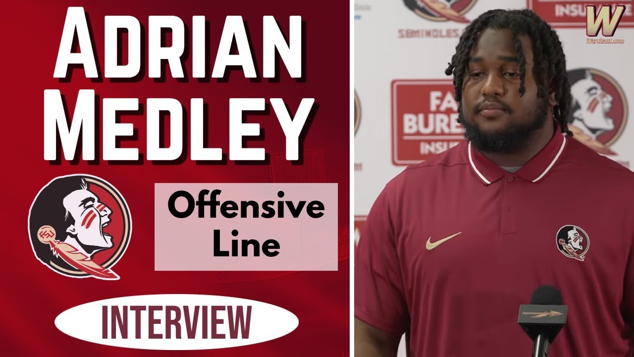 Adrian Medley Interview on Transfer to FSU Football, Gus Malzahn ...