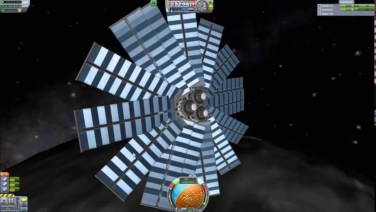 Kerbal Space Program - Kolonizace #08 Ion propulsion, aneb co nikdy ...