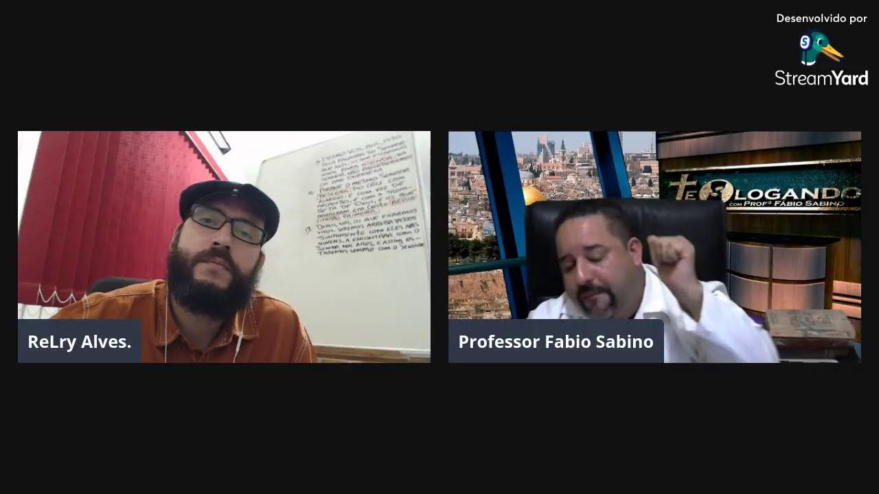 AO VIVO - Entrevista com Prof. FÁBIO SABINO! (SURPREENDENTE!!!) - YouTube