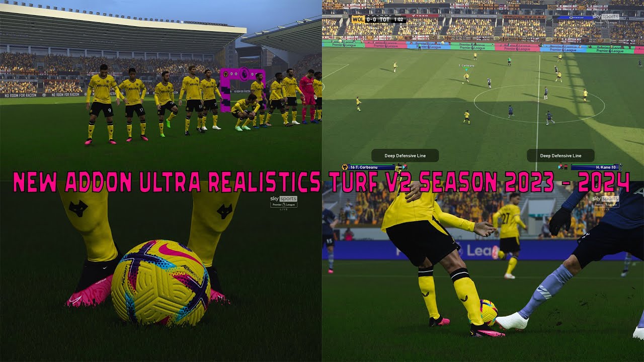 NEW ADDON ULTRA REALISTICS TURF V2 SEASON 2023 - 2024 || ALL PATCH ...