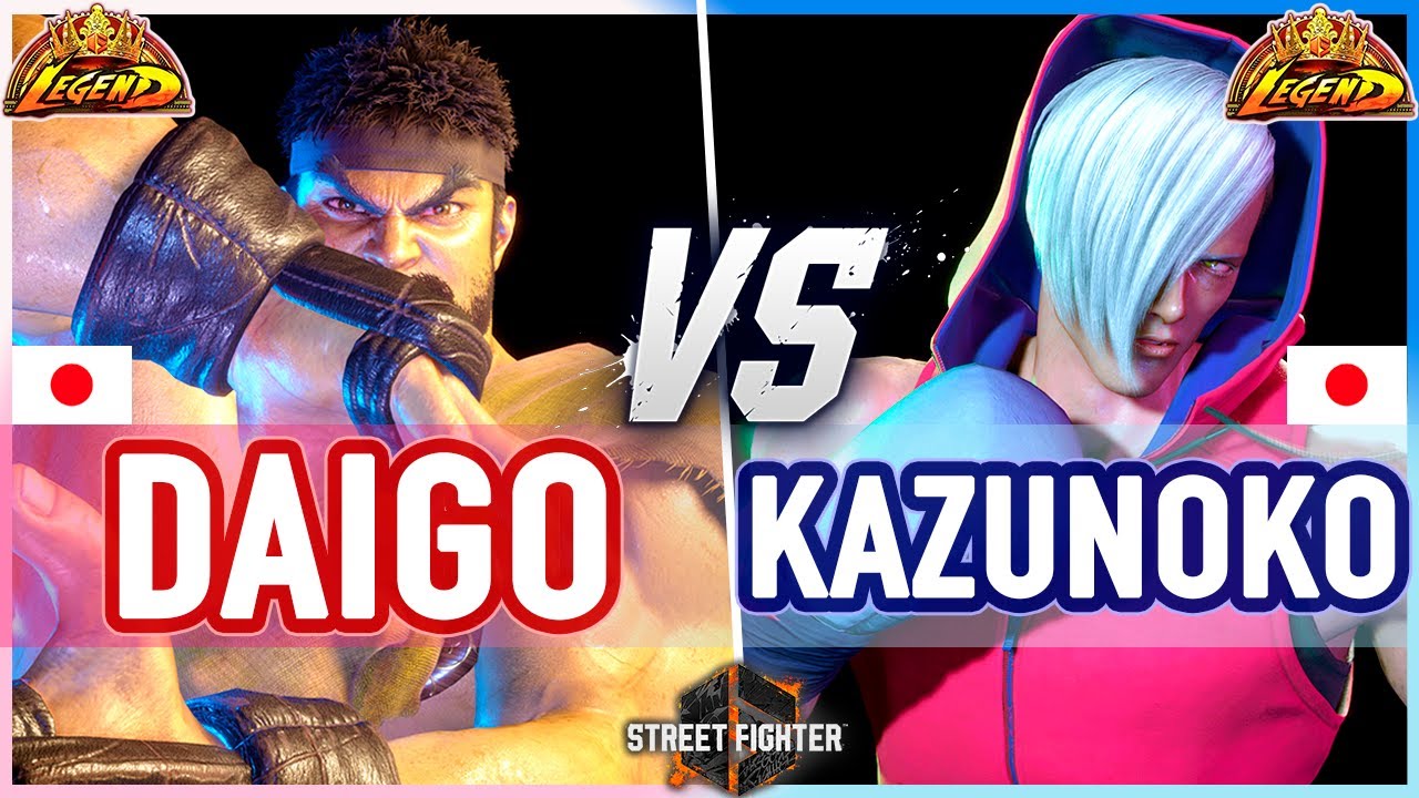 SF6 🔥 Daigo (Ryu) vs Kazunoko (Ed) 🔥 Street Fighter 6 - YouTube