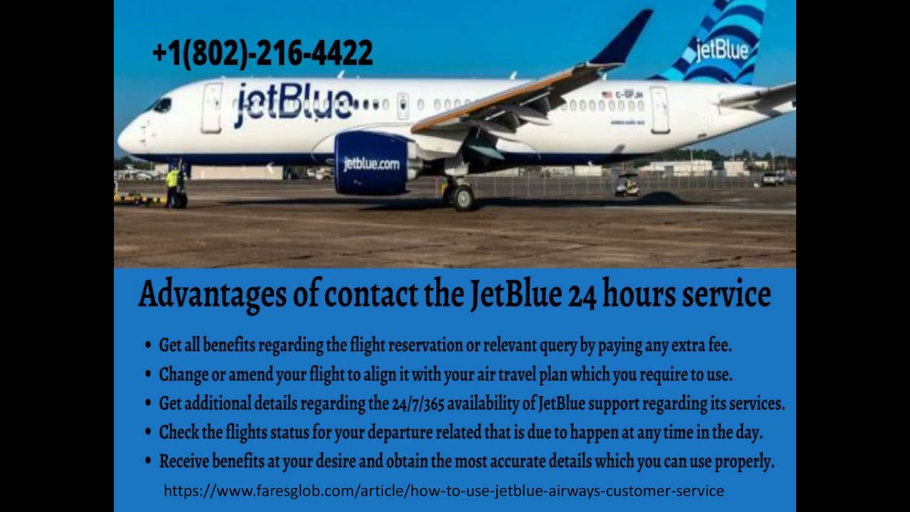 How to Use JetBlue Airways Customer Service - YouTube