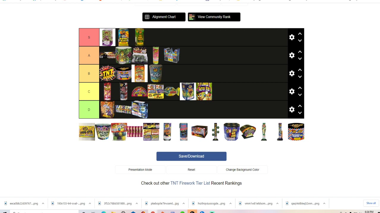 TNT Firework Tier list! Which fireworks are the best from TNT Fireworks ...