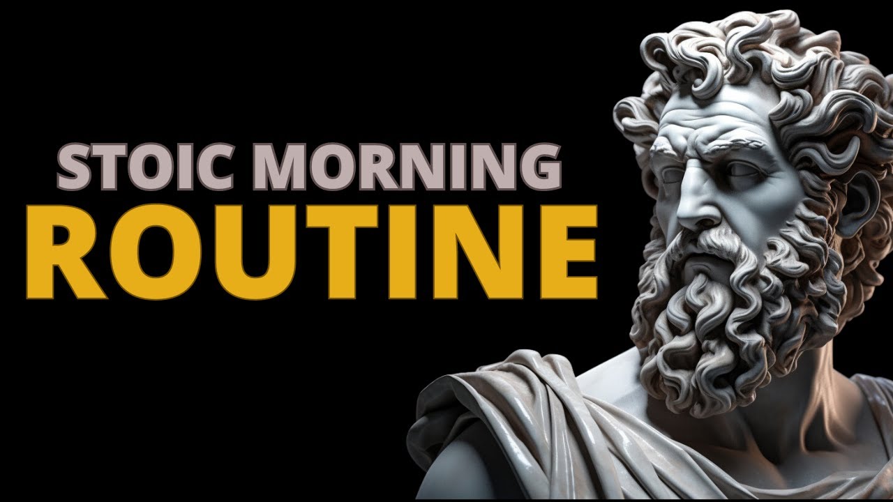 6 Things You SHOULD Do Every Morning (Stoic Morning Routine) - YouTube