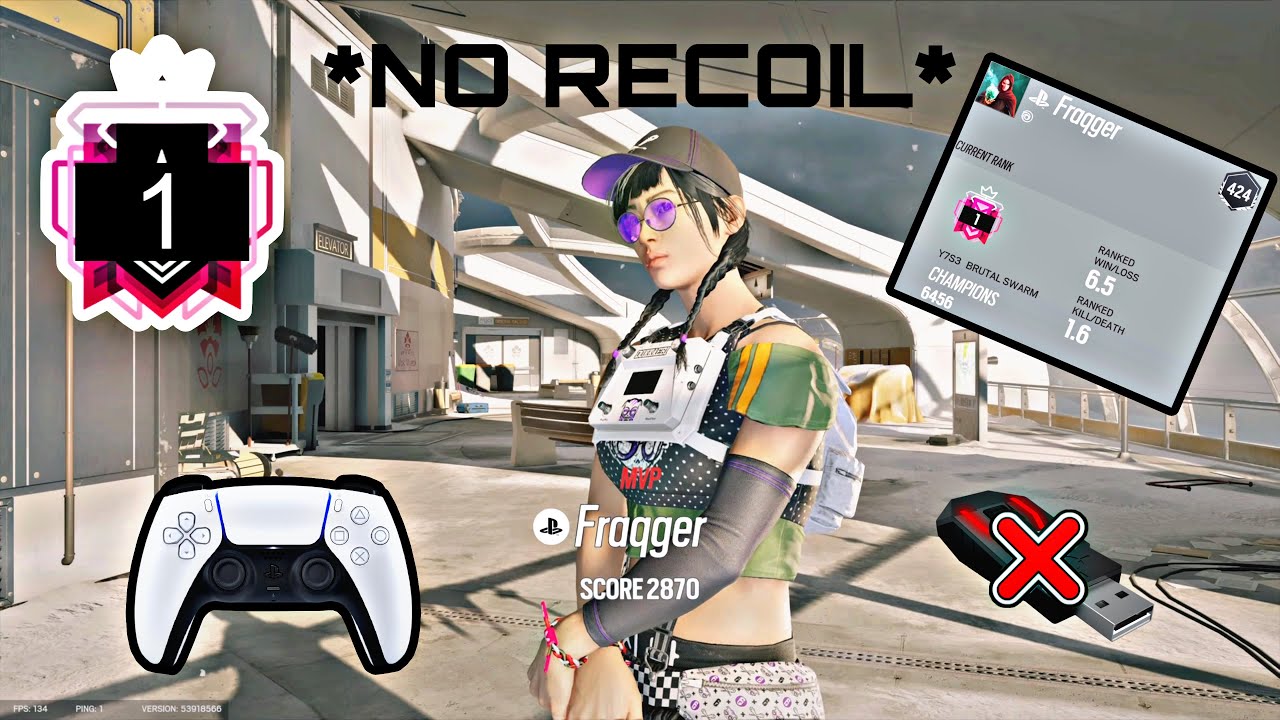 THE #1 BEST *CONTROLLER* CHAMPION + NO RECOIL SETTINGS & SENSITIVITY ...