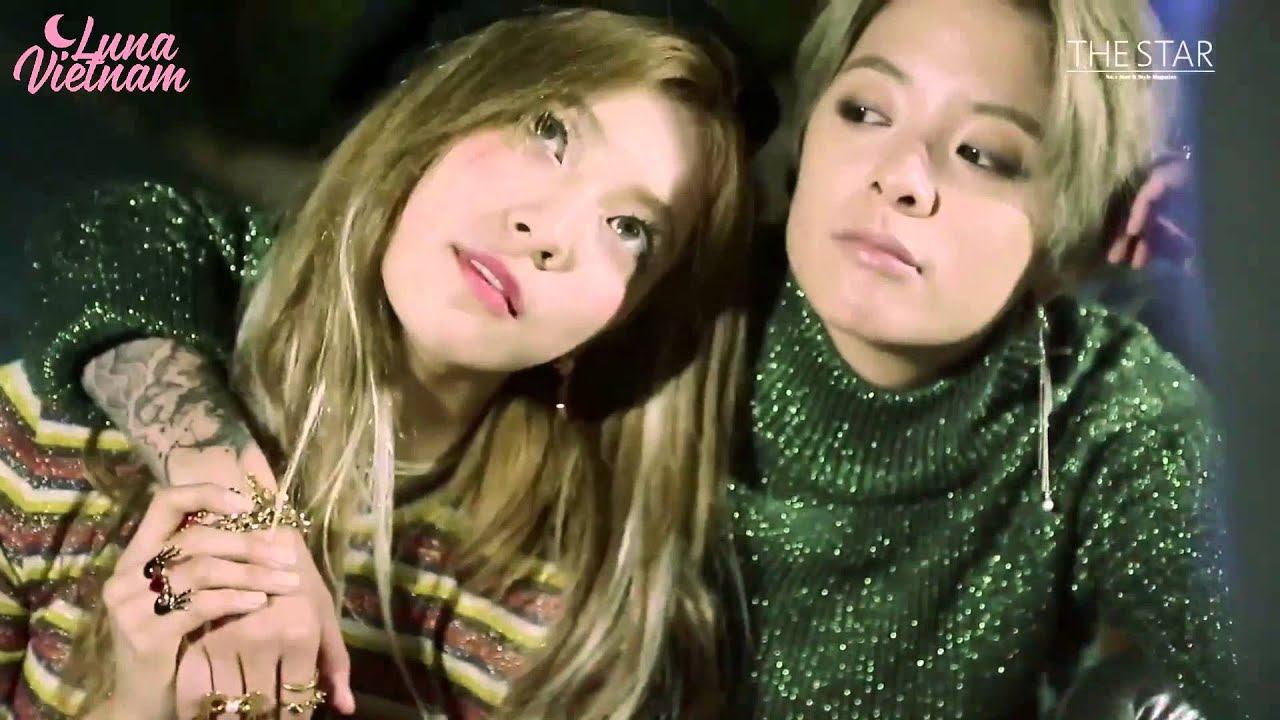 [VIETSUB] 150924 f(Luna + Amber) THE STAR Magazine Making Story - YouTube