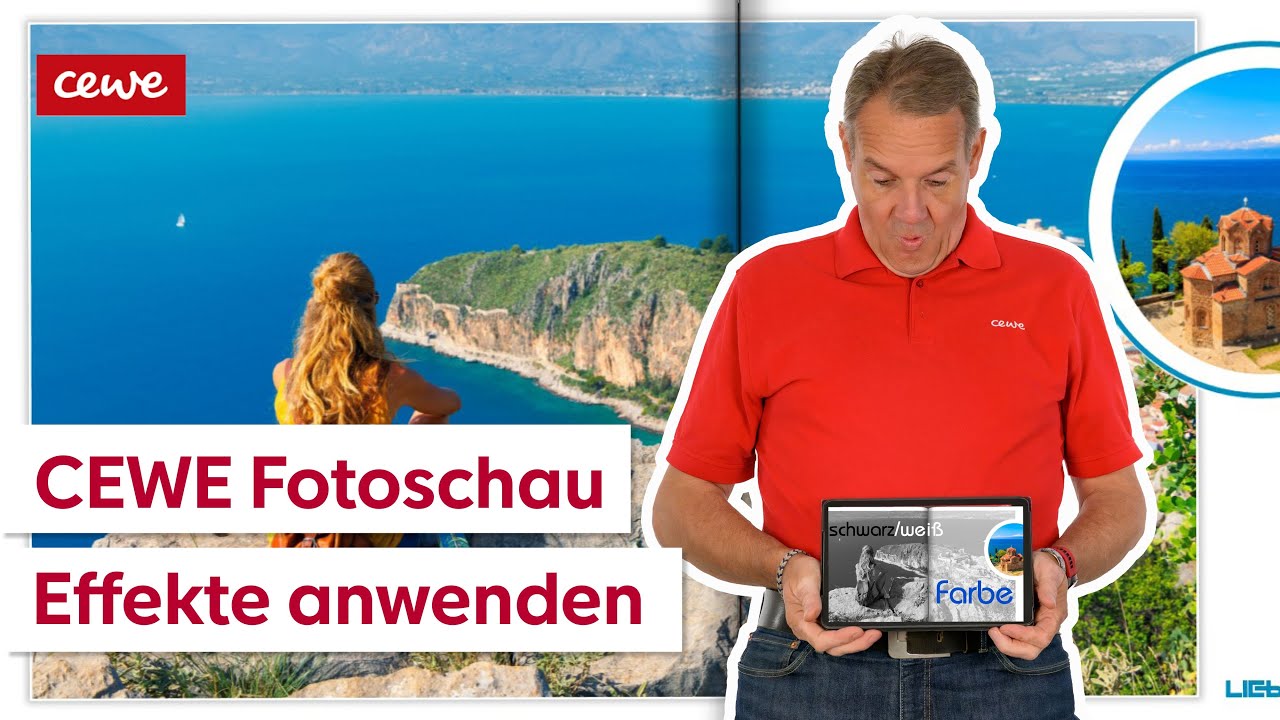 Effekte der CEWE Fotoschau anwenden - YouTube