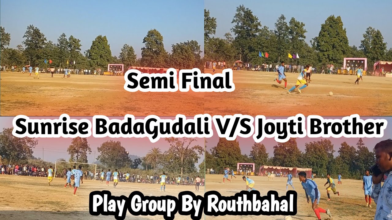 Semi final Sunrise BadaGudhali V/S Joyti Brother #himansukisanvlogs # ...