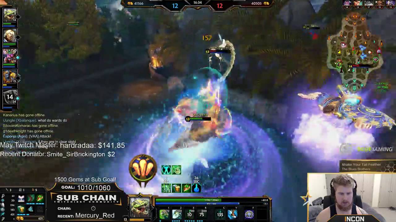 CRAZY ACCIDENTAL COMBO - Incon - Smite - YouTube