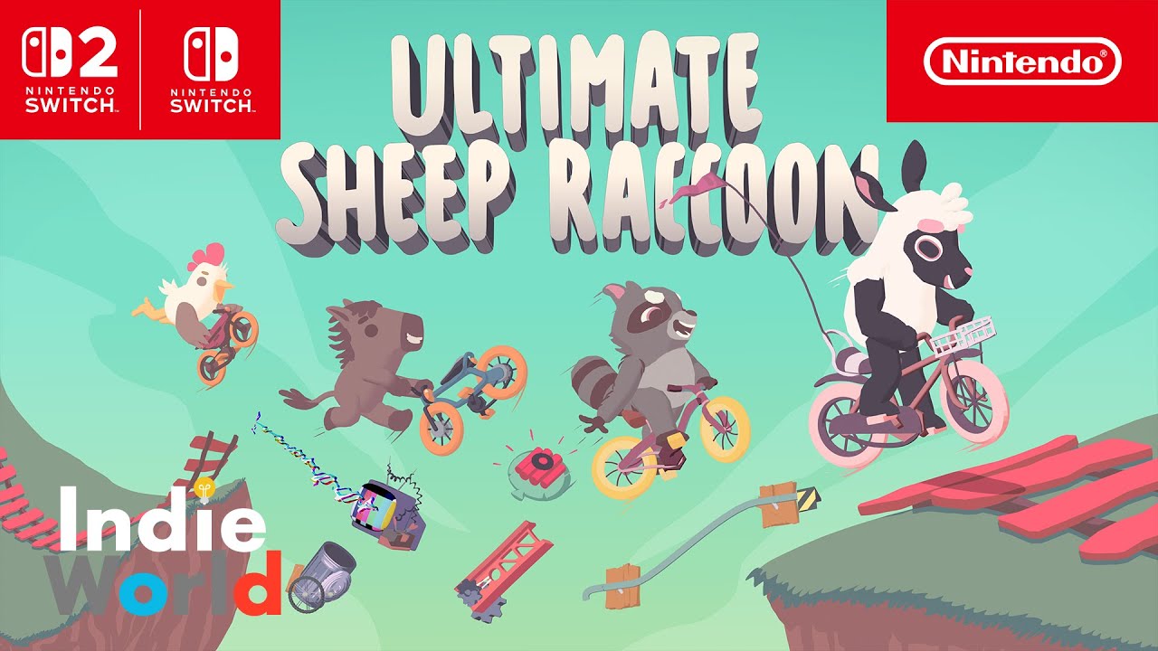 Ultimate Sheep Raccoon [Indie World 2025.8.7] - YouTube