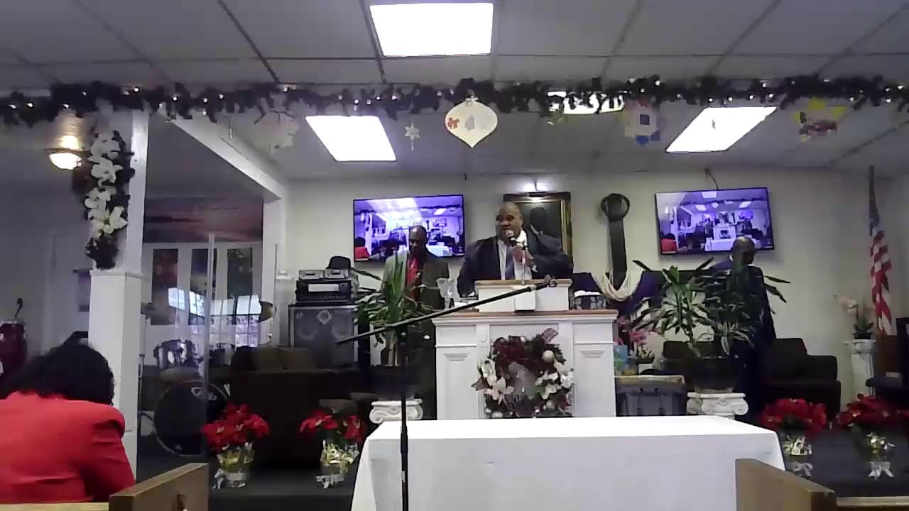 4th Sunday Pre Christmas Service December 22, 2024 Pastor Leon Lockhart ...